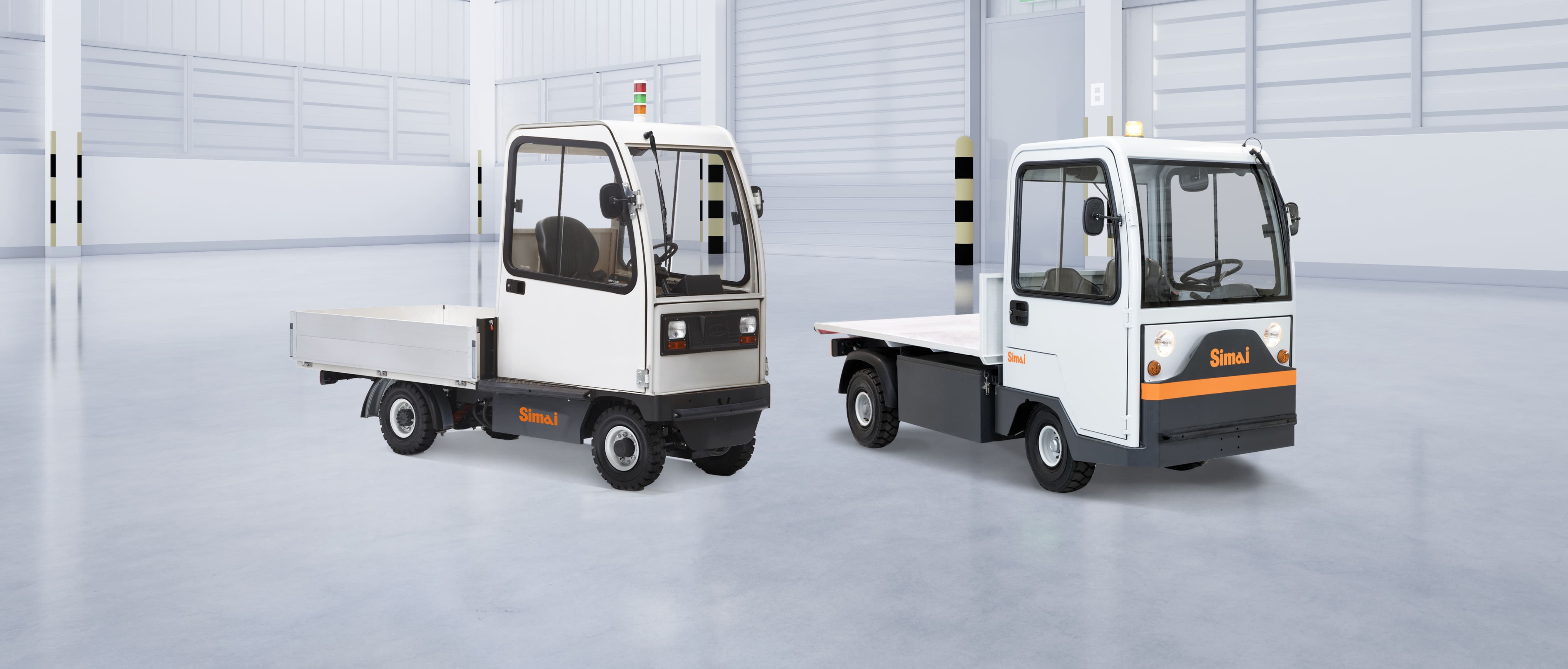 Simai – Europe's widest range of electric tow tractors and platform trucks